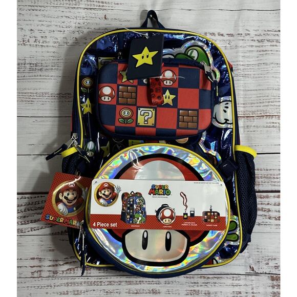 Nintendo | Accessories | Nintendo Super Mario 4 Piece Boys Gamer 7 ...
